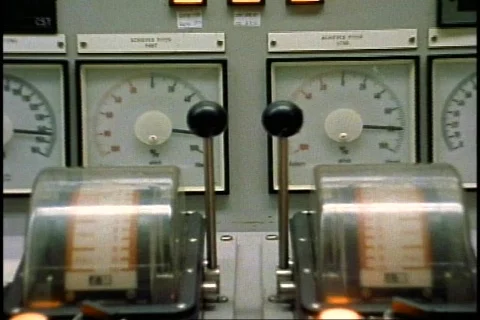 The Queen Elizabeth 2, QE2, Engine Contr... | Stock Video | Pond5