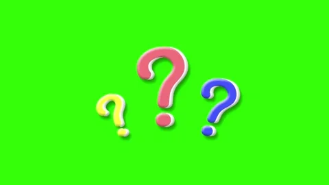 question mark animation pop up question ... | Stock Video | Pond5