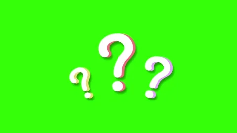 question mark animation pop up question ... | Stock Video | Pond5