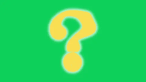 question mark animation pop up question ... | Stock Video | Pond5
