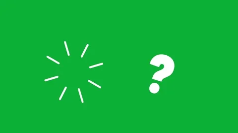 question mark animation pop up question ... | Stock Video | Pond5