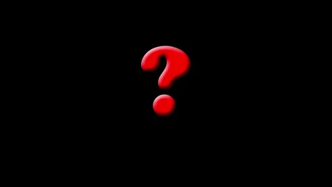 Question Icon 3D Stock Footage ~ Royalty Free Stock Videos | Pond5