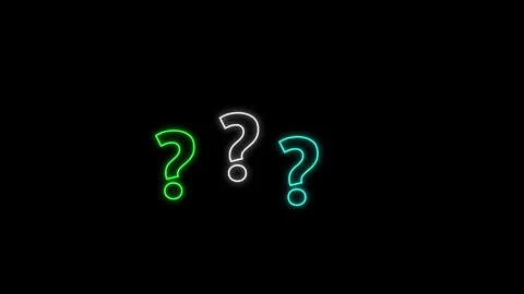 Question Mark Icon Animation, Question m... | Stock Video | Pond5