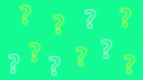 Question Mark Icon Animation, Question m... | Stock Video | Pond5