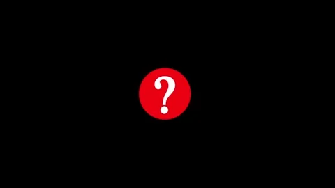 Question Mark Icon Animation, Question m... | Stock Video | Pond5