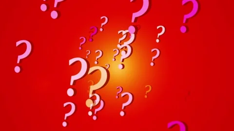 Question Mark Background Stock Video Footage | Royalty Free Question ...