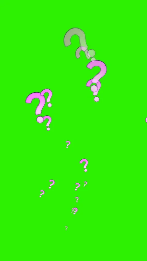 Question Mark Green Screen Stock Video Footage | Royalty Free Question Mark Green Screen Videos ...