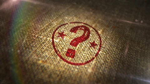 Question mark quest and answers sign sta... | Stock Video | Pond5