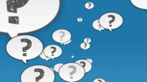 Question Mark Background Stock Video Footage | Royalty Free Question ...