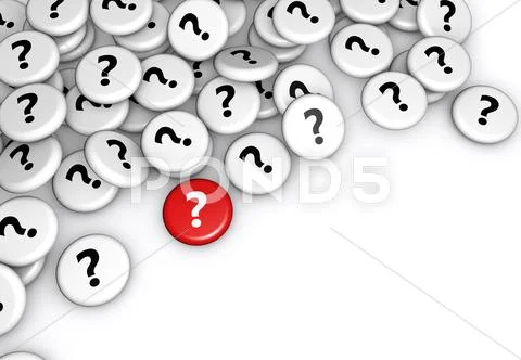 Question Mark Symbol On Badges Stock Illustration #59642124