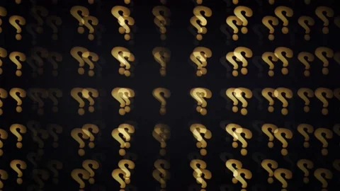 Question marks animated background. | Stock Video | Pond5