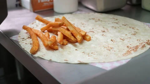 Quick cut full process of making a Calif... | Stock Video | Pond5