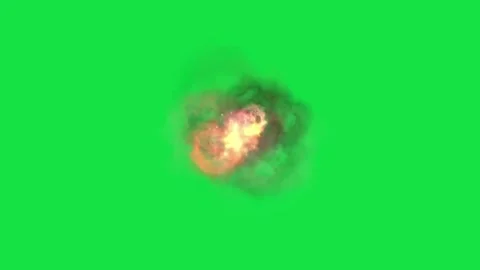 Quick Fire Explosion Burst Effect Animat... | Stock Video | Pond5