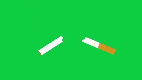 Quit smoking animation, breaking bad hab... | Stock Video | Pond5