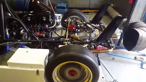 race car on dyno run | Stock Video | Pond5