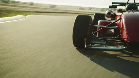 Race Car going fast on the track | Stock Video | Pond5