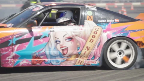 Anime Car Girl Stock Videos – Royalty-Free HD & 4K Videos