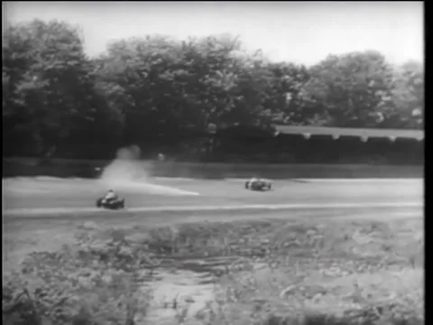 Race car spinning out of control, Indian... | Stock Video | Pond5