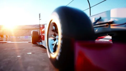 Racer of formula 1 in a racing car. Race... | Stock Video | Pond5
