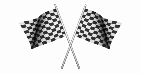 Racing Flags Stock Footage ~ Royalty Free Stock Videos | Pond5
