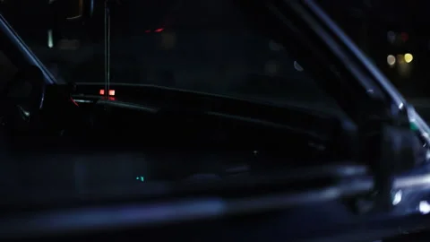 Rack focus shot of automobile, USA, 1980... | Stock Video | Pond5