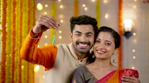 Rack focus shot of happy young couple sh... | Stock Video | Pond5