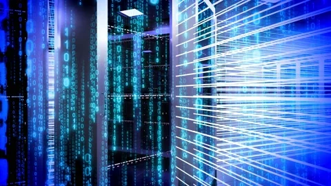 Binary Code Falling Stock Video Footage | Royalty Free Binary Code ...