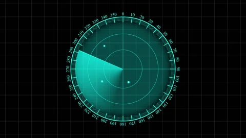 Radar, Air Defense System. 3D animation. | Stock Video | Pond5