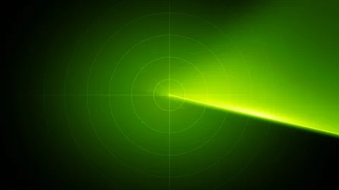 Radar And Sonar Scanner Technology Backg... | Stock Video | Pond5