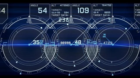 Radar Screen Stock Footage ~ Royalty Free Stock Videos | Pond5
