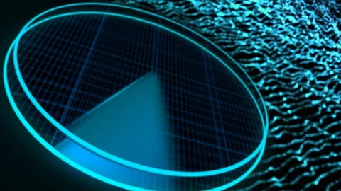 radar ray background seamless loop video... | Stock Video | Pond5