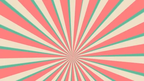 radial rays retro animation background | Stock Video | Pond5