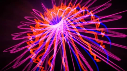 Radial Rhythm Looping Animation | Stock Video | Pond5