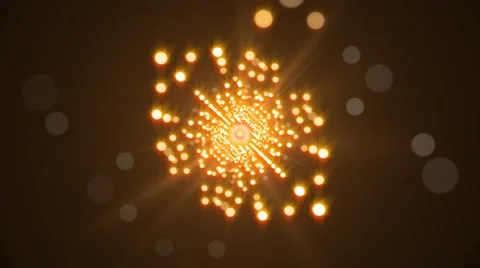 radiant sparks of light animated abstrac... | Stock Video | Pond5
