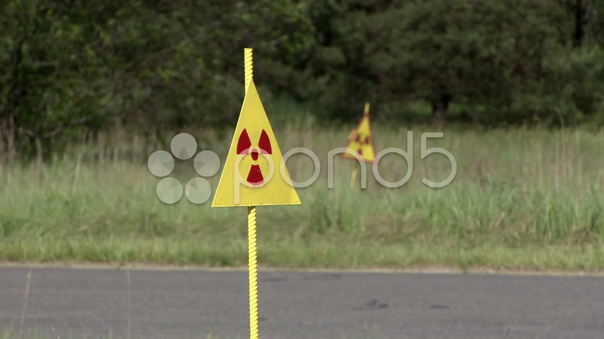 Chernobyl Radiation Sign
