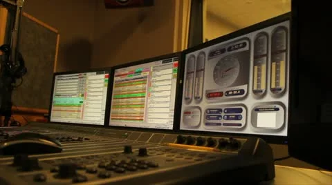 Radio Studio Stock Video Footage | Royalty Free Radio Studio Videos | Pond5
