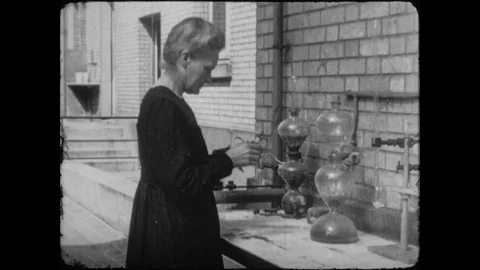 Radioactivity Researcher Marie Curie 190... | Stock Video | Pond5