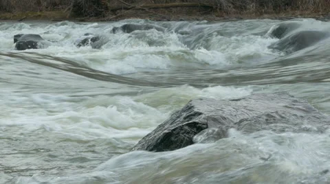 Raging River Stock Footage ~ Royalty Free Stock Videos | Pond5