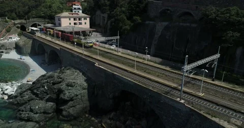 Rail freight trains in Italy, freight tr... | Stock Video | Pond5