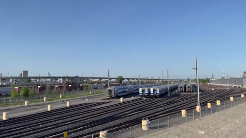 VIA Rail Siemens Venture Train Running B... | Stock Video | Pond5