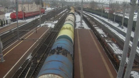 Railroad station | Stock Video | Pond5
