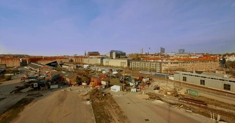 Railway Station in Aarhus in Denmark | Stock Video | Pond5