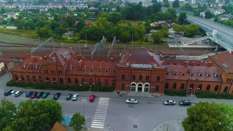 Railway Station Skierniewice Dworzec Kol... | Stock Video | Pond5