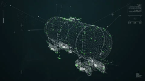 Railway Transport Tank UI. Monitoring an... | Stock Video | Pond5