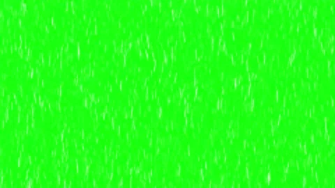 Rain animation with green screen backgro... | Stock Video | Pond5