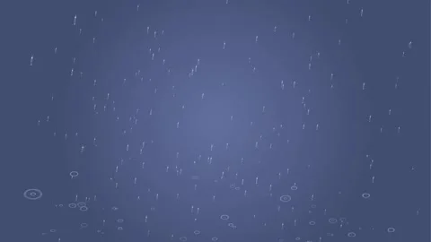 Rain background and 2d animation, water ... | Stock Video | Pond5