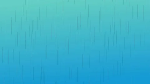 Rain background and 2d animation, water ... | Stock Video | Pond5