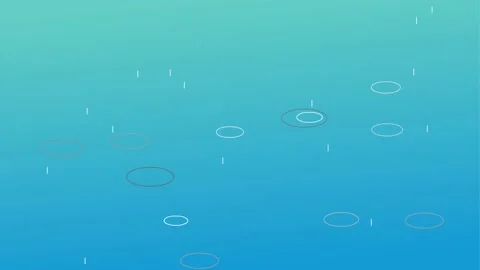 Rain background and 2d animation, water ... | Stock Video | Pond5