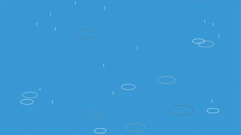 Rain background and 2d animation, water ... | Stock Video | Pond5