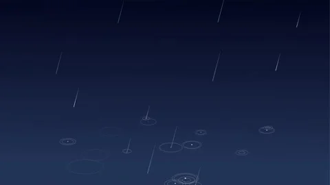 Rain background and 2d animation, water ... | Stock Video | Pond5
